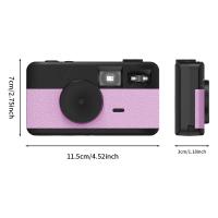 China Mini Retro Screenless Digital Point and Shoot Photo Camera Screen-free 8 Mode Filters 8MP Photo LED Flash Camping Snap Camera for sale