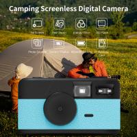 China Retro Screenless Digital Camera Screen-free 8 Mode Filters Without Screen 8MP Photo With Photo Counter LED Flash Camping Camera for sale