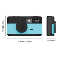 China Retro Screenless Digital Camera Screen-free 8 Mode Filters Without Screen 8MP Photo With Photo Counter LED Flash Camping Camera for sale