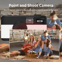China Retro Screenless Digital Camera Screen-free 8 Mode Filters Without Screen 8MP Photo With Photo Counter LED Flash Camping Camera for sale