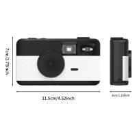 China Retro Screenless Digital Camera Screen-free 8 Mode Filters Without Screen 8MP Photo With Photo Counter LED Flash Camping Camera for sale