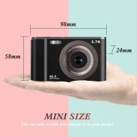 China Wholesale Price HD 2.7K 48MP Digital Camera DSLR Camera 16X Digital Zoom 2.8'' IPS Screen Auto Focus Student Vlog Camera for sale
