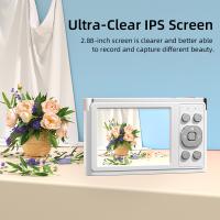 China Newest Portable HD 4K 50MP Video Digital Camera 8X Optical Zoom AF Autofocus 2.88 Inch IPS Screen Vlog Mini Camera for Travel for sale