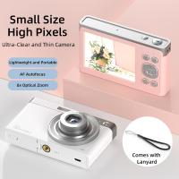 China Newest Portable HD 4K 50MP Video Digital Camera 8X Optical Zoom AF Autofocus 2.88 Inch IPS Screen Vlog Mini Camera for Travel for sale