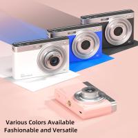 China Newest Portable HD 4K 50MP Video Digital Camera 8X Optical Zoom AF Autofocus 2.88 Inch IPS Screen Vlog Mini Camera for Travel for sale