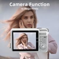 China Digital Camera, FHD 720P 2.7inch LCD,18MP for Vlogging with Anti Shake 16X Zoom, Compact, Small for Kids Students for sale