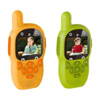 China Brand New Children's Video Walkie Talkies Anti-Lost Design Long Range 500-1000mAh Battery Audio Interphone Funny Games Easy Use for sale
