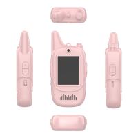 China Newest Portable Children Walkie Talkie for Kids 2 Pack in Set With  2 Inch IPS Screen Video Intercom As Birthday Christmas Gifts for sale