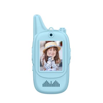 China Portable Children Walkie-Talkie with CMOS Pixel for Kids 2 Pack in Set Long Range Video Intercom As Birthday Christmas Item for sale