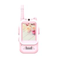 China Portable Children Walkie-Talkie with CMOS Pixel for Kids 2 Pack in Set Long Range Video Intercom As Birthday Christmas Item for sale
