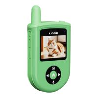 China Portable Children Walkie Talkie for Kids 2 Pack in Set 300 Meters Long Range Video Intercom Photo Video Game Music Gifts for sale