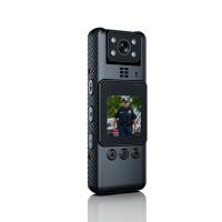 China Mini Portable HD 1296P Body Worn Camera 180 Degree Lens Rotation IR Night Vision Video and Audio Recorder Camera for Security for sale