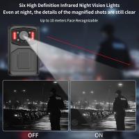 China Factory OEM/ODM 4G Body Worn Camera 2K HD Video 48MP Photo IP68 Waterproof 2.4 LCD Screen IR Night Vision Security Body Camera for sale