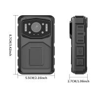 China Factory OEM/ODM 4G Body Worn Camera 2K HD Video 48MP Photo IP68 Waterproof 2.4 LCD Screen IR Night Vision Security Body Camera for sale