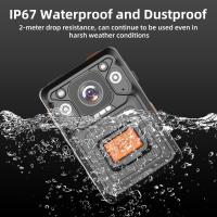 China Portable 4G Body Worn Camera 2K Video 40MP Photo IP67 Waterproof IR Night Vision WIFI&GPS&BT Function Camera for Security Guard for sale
