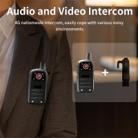 China Portable 4G Network Audio and Video Intercom HD 4K Video Long Distance Handheld Group Talk Two Way Walkie Talkie for sale