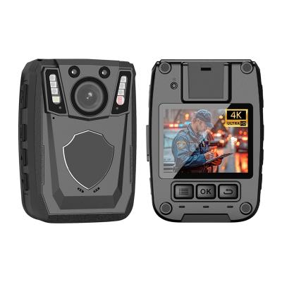 China Portable 4K 50MP QHD Body Worn Camera Recorder 2.0 TFT Screen Infrared Night Vision Camera for Security Guard for sale