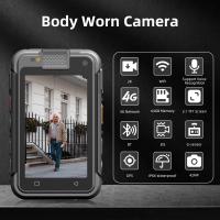 China Factory Direct 4G Body Worn Camera 2K 42MP HD Body Camera with Wifi GPS BT IP65 Waterproof Video Recorder  Camera for sale