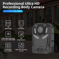 China Professional 4K UHD 48MP  Body Worn Camera IP66 Waterproof IR Night Vision Body Camera with Wifi and Gps for Security Guard for sale