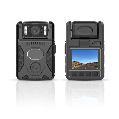 China New Arrival Mini HD 1296P Body Worn Camera 2.0 Inch IPS Screen with IR Night Vision and IP66 Waterproof Security Body Camera for sale