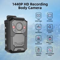China Mini 1440P High Relosution Body Worn Camera With Wifi and Bluetooth IP66 Waterproof Wearable Security Body Camera for Recording for sale