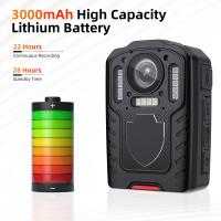 China Newest Portable 720P HD 2 Inch Screen Body Worn Cameras with IR Night Vision Wearable Cameras for Security Guard for sale