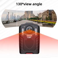China Newest Portable 720P HD 2 Inch Screen Body Worn Cameras with IR Night Vision Wearable Cameras for Security Guard for sale