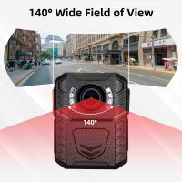 China OEM/ODM 1512P QHD Body Cameras IR Night Vision Portable Body Wearable Cameras With 2.0 Inch Screen and GPS for Security Guard for sale