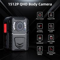 China Factory Direct Mini 1512P QHD Body Cameras IP66 Waterproof Security Body Worn Cameras With GPS and 2.0 Inch Screen for sale