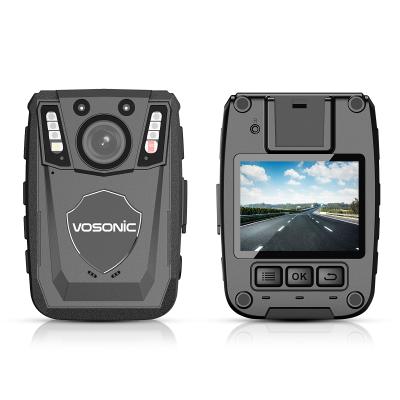 China Newest 4K QHD Security Body Worn Camera Built-in 64GB Memory 2.0 LCD Screen Infrared Night Vision Camera for Security Patrol for sale