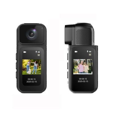 China Mini Thumb Magnetic Wearable Camera with Rotating Lens 1080P Body Camera WIFI Connection for Outdoor Adventure Sports  Recording for sale