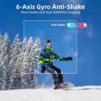 China Hot Sale 8K/5K/4K Sport Action Cameras Waterproof&Wifi&Anti-Shake Sport Camera for Surfer&Divers&Ride&Climb for sale