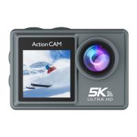 China Mini 5K 30FPS HD Action Camera Video Recording Camcorder Waterproof 30M Sport Action Camera With Wifi and Remote Control for sale