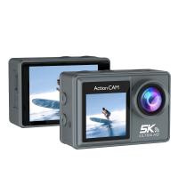 China Mini 5K 30FPS HD Action Camera Video Recording Camcorder Waterproof 30M Sport Action Camera With Wifi and Remote Control for sale