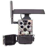 China Professional 4G Solar Camera Outdoor 7800mAh 2.7K Video PIR Motion Detection Night Vision IP66 Waterproof Trail Hunting Camera for sale