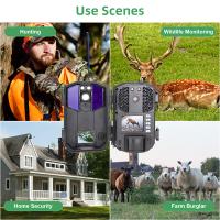 China 4G LTE Wireless Cellular Trail Camera with App for Deer Hunting  &Videos on Any Phone Verizon, AT&T, Game Trail Camera 4G for sale