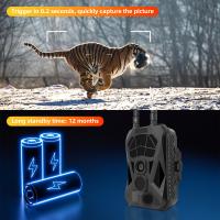 China 4G LTE Wireless Cellular Trail Camera 1080P Outdoor Game Camera with  Night Vision Motion Activated IP66 Waterproof for Hunting for sale