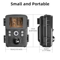 China Factory Direct 720P HD Trail Hunting Camera Outdoor Wildlife Waterproof IR Night Vision Trail Camera Animal Trap Mini Camera for sale