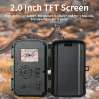 China HD 2.7K Video 16MP Photo Trail Hunting Camera 2.0'' TFT Screen 0.2S Trigger Time Night Vision Waterproof Wildlife Trap Camera for sale