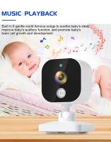 China Smart Baby Pet Monitor Surveillance Camera 3.5 Inch LCD Screen 2.4G Wireless Transmission Real Time Monitoring Two-Way Audio for sale