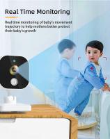 China Smart Baby Pet Monitor Surveillance Camera 3.5 Inch LCD Screen 2.4G Wireless Transmission Real Time Monitoring Two-Way Audio for sale