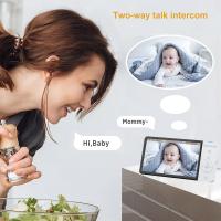 China Smart Baby Pet Monitor PTZ Camera 5.0 Inch Screen Big Battery Sleep IR Night Vision Two-Way Audio Music Talk-Back for sale