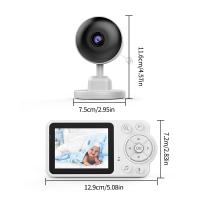 China Smart Baby Pet Monitor With Camera and Audio 480P 2.8 Inch Screen 4X Zoom Sleep Surveillance IR Night Vision Two-Way Audio Cam for sale