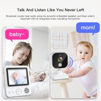 China HD Wireless Baby Monitor Camera 2.8 Inch Security IP Camera With Night Vision Sleep Monitoring Two Way Audio Smart Wifi Cameras for sale