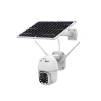 China New 1080P 4MP HD Security IP Camera Solar Wifi Wireless PTZ CCTV Outdoor Monitoring Security Camera  Street Light Camera for sale