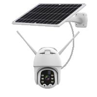 China New 1080P 4MP HD Security IP Camera Solar Wifi Wireless PTZ CCTV Outdoor Monitoring Security Camera  Street Light Camera for sale