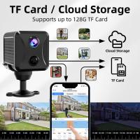 China OEM/ODM 4G HD 1080p IP Camera Wireless Home Security Monitoring Mini Camera With IR Night Vision and PIR Detection for sale