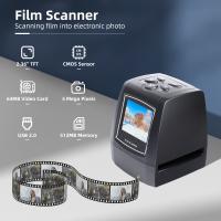 China Factory Direct Sale 35mm Negative Film Scanner High Resolution 5MP Photo 2.36'' TFT Inch Screen Slide File Film Scanner for sale