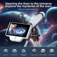 China Newest 2K HD Digital Electronic Eyepiece for Microscope or Telescope Camera 5.0 Inch IPS Screen Video Recorder with WiFi for sale