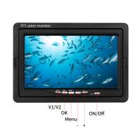 China Underwater Fish Finder Monitor IP68 Waterproof Camera HD 720P 7.0'' Inch IPS Screen 30M Cable 12pcs Leds Camera for Sea Fishing for sale